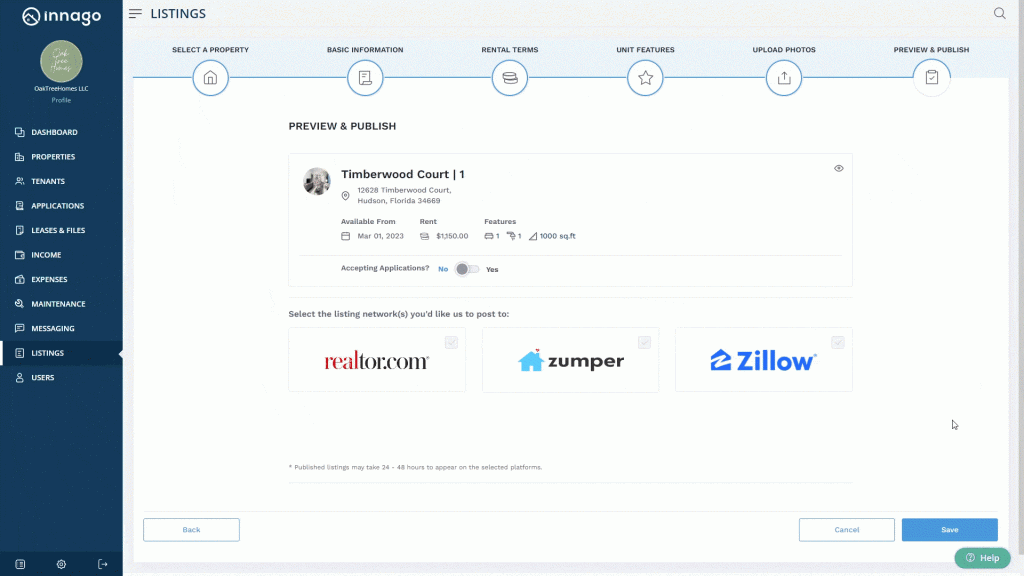 Innago Adds Zillow to Its Listing Syndication Network - Innago